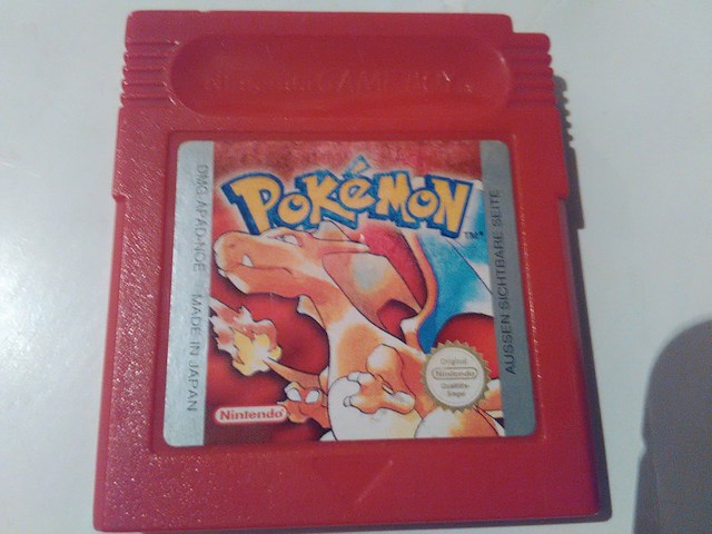 nintendo game boy igrica pokemon red ispravna sa slika