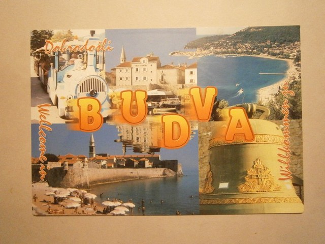 BUDVA; PUTOVALA 2005.GODINE 16x11cm