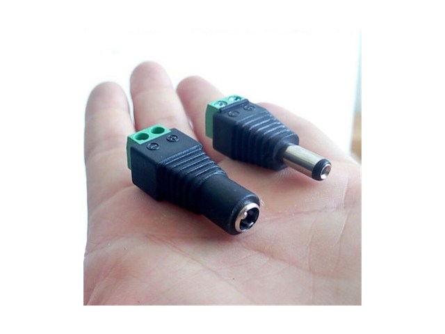 ♦ Dzek , adapter 2.1mm 5.5mm par sa klemama ♦