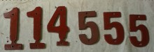 Metalni brojevi za kuću