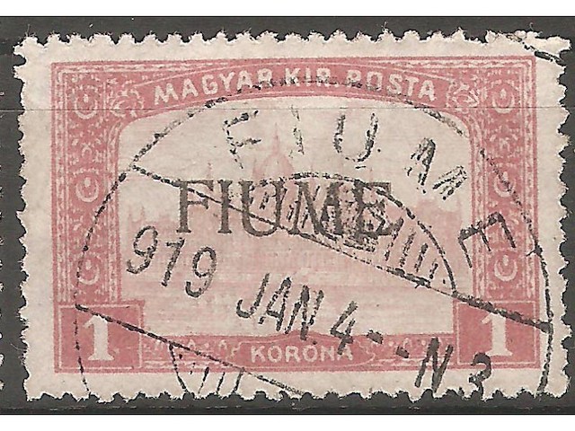 1918 - FIUME Parlament 1 kr