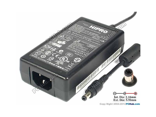 HIPRO HP-A0502R3D AC Adapter 5V-12V
