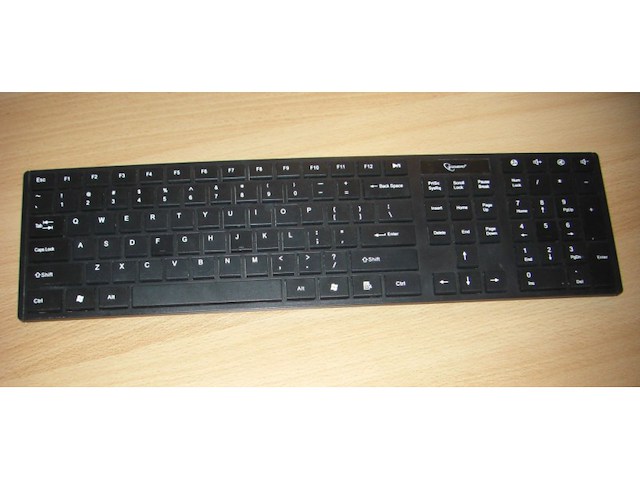 Dve GEMBIRD Wireless keyboard KBS-V1 -bez bazica