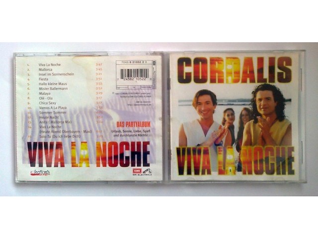 CORDALIS - Viva La Noche (CD) Made in Holland