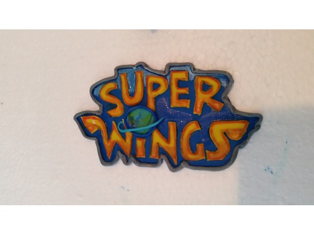 ukrasi za torte Super wings logo