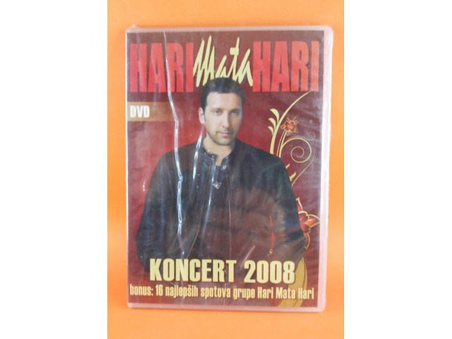 HARI MATA HARI, KONCERT 2008, DVD, NEOTPAKOVANO!