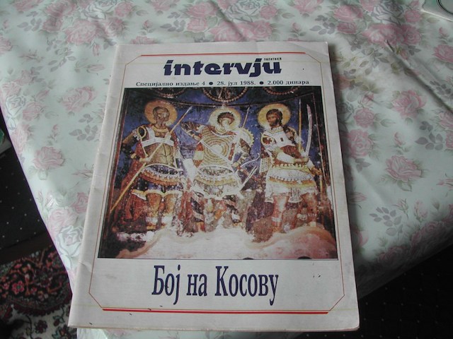 Intervju - Boj na Kosovu