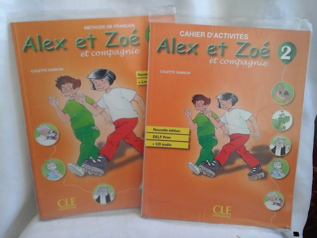 Alex et Zoe 2 methode de francais Colette Samson