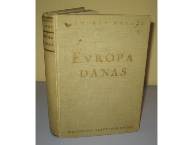 EVROPA DANAS Miroslav Krleža