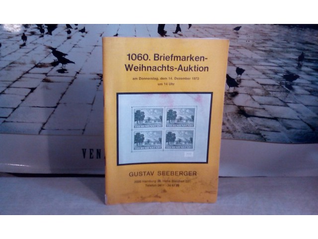 1060 briefmarken weihnachts auktion  1972