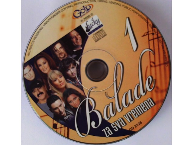 CD Balade za sva vremena disk 1