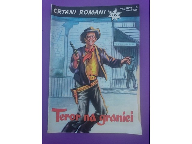 CRTANI ROMANI BROJ 92 - TEROR NA GRANICI