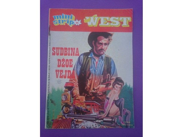 MINI STRIP WEST BROJ 86 - SUDBINA DŽOE VEJDA