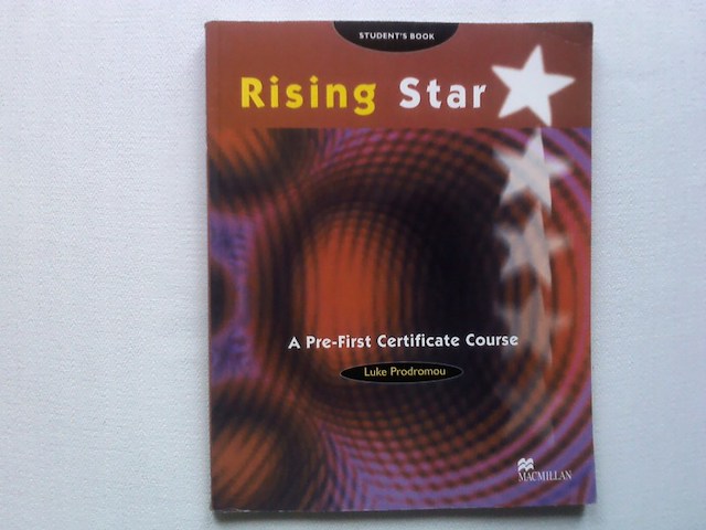 Rising star, pre-first certificate