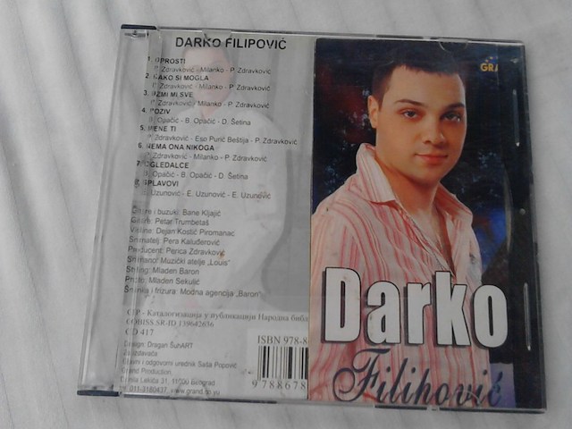CD DARKO FILIPOVIĆ 2007