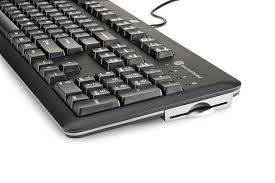 HP USB SmartCard CCID Keyboard, E6D77AA
