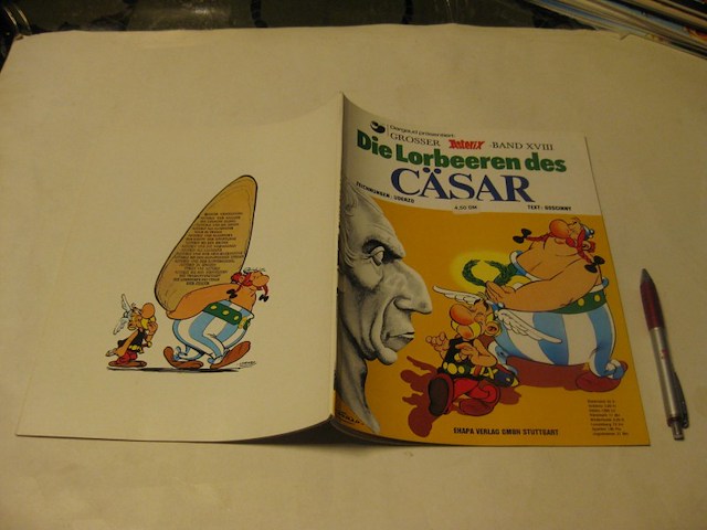 Asterix DIE LORBEEREN DES CASAR
