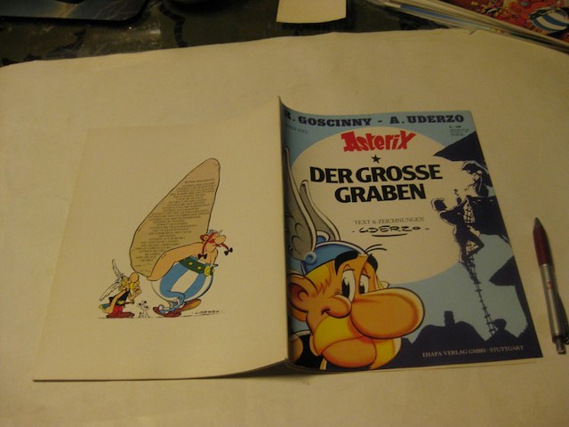 ASTERIX DER GROSSE GRABEN