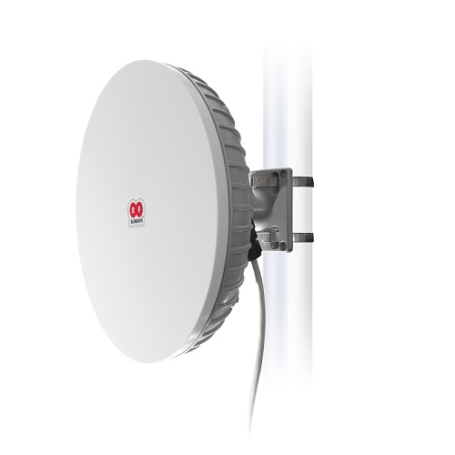 RF Elements StationBox XL CPE outdoor IP65 kućište, 18 dBi Dual polarisana H15°/V14° (-3dB) 5.45-5.85GHz antena, 2 x MMCX pigtejlovi, VSWR 1.4, dim. fi260x100mm (RB411/433/711/911/912), NanoBracke...