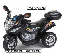 Motor za decu racing trike crni