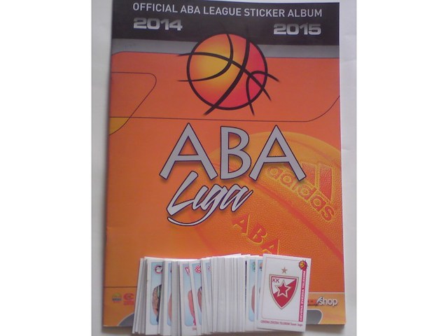 ABA liga Kompletan set slicica plus album