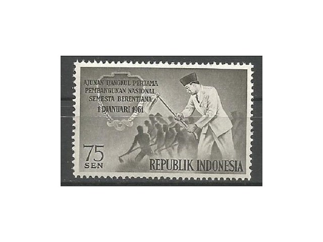 Indonezija,Nacionalni razvoj 1961.,čisto