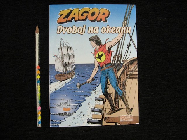 ZAGOR br. 87 DVOBOJ NA OKEANU