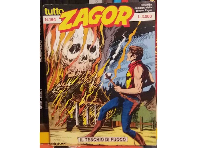 Tutto zagor 194 - Il teschio di fuoco