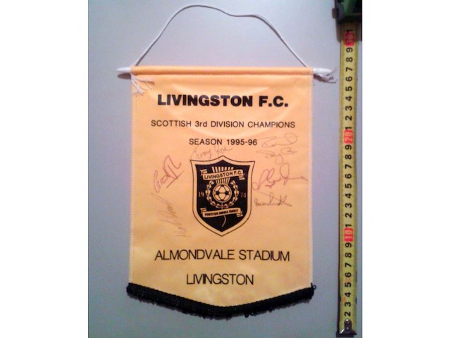 Zastavica: FK Livingston (Livingston FC) - Škotska