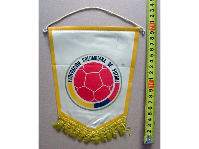 Zastavica: Fudbalska federacija Kolumbije (I)