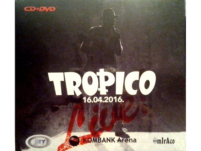 TROPICO 16.04.2016.LIVE CD+DVD