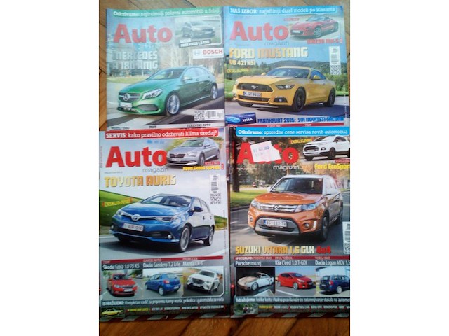 Auto magazin, brojevi 82, 84, 86, 88