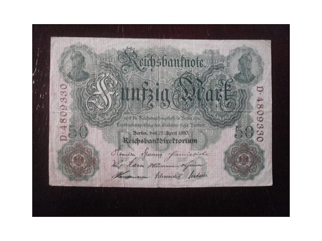 50 maraka  1910