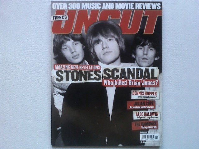 Časopis UNCUT, februar 2005
