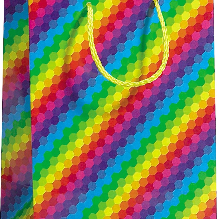 Ukrasna kesa 260x135x335mm L Rainbow