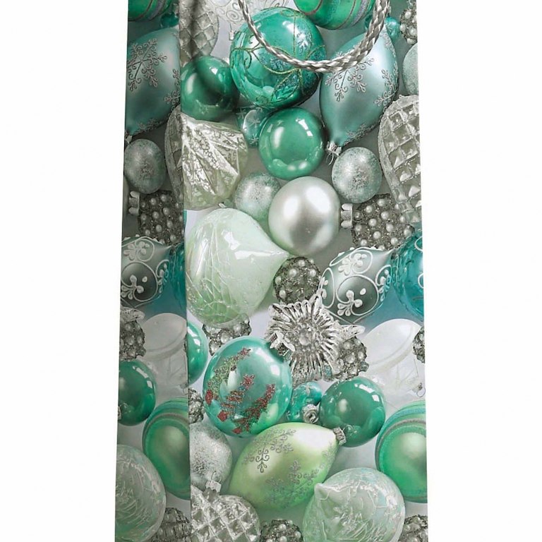 Ukrasna kesa za piÄ‡e 105x105x360mm Baubles mix