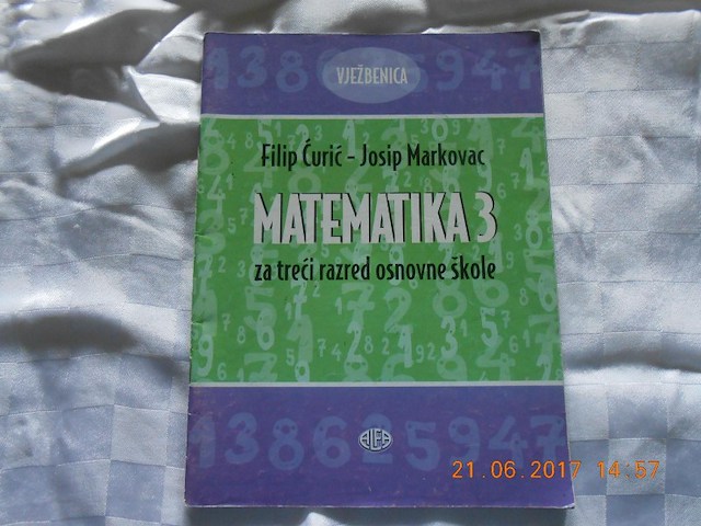 Matematika za 3. razred OS - vežbanka