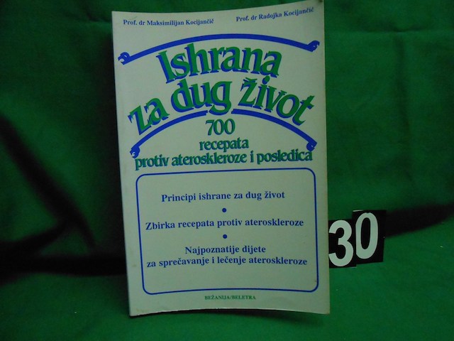 ISHRANA ZA DUG ŽIVOT-700 recepata