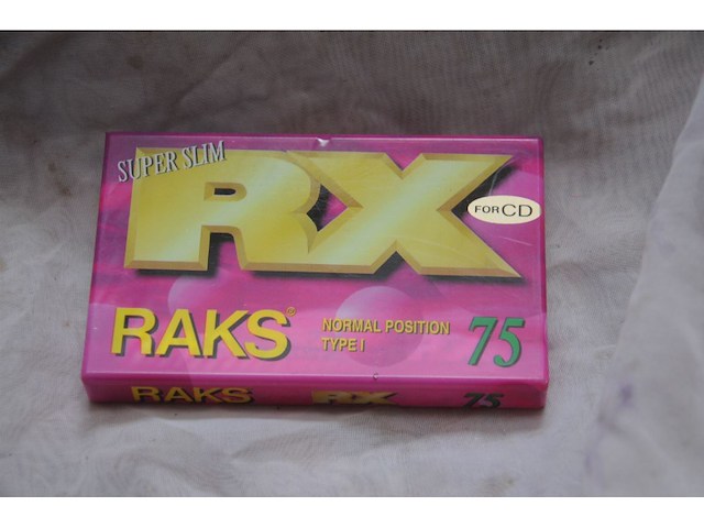 Audio kaseta RAKS RX 75