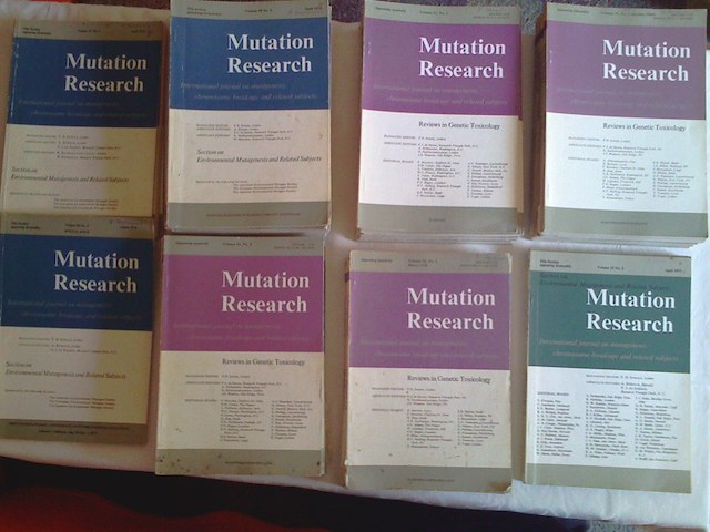 Mutation Research - 53 časopisa