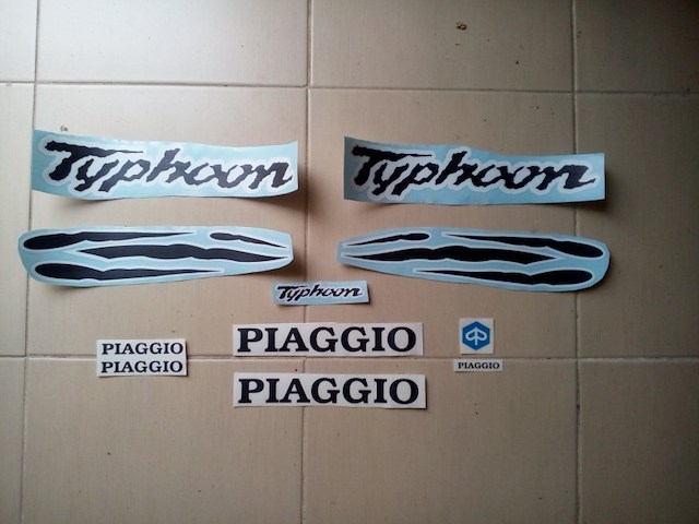 Nalepnice za motore Piaggio Typhoon