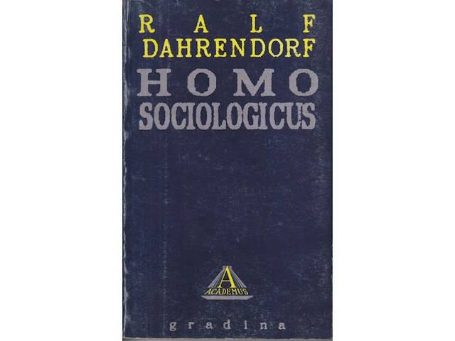 HOMO SOCIOLOGICUS / Ralf Dahrendorf