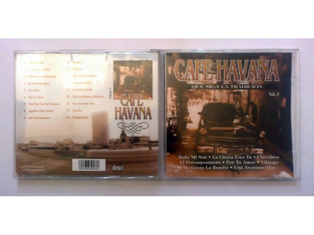VA - Cafe Havana Vol.3 (Que Siga La Tradicion)(CD) EU