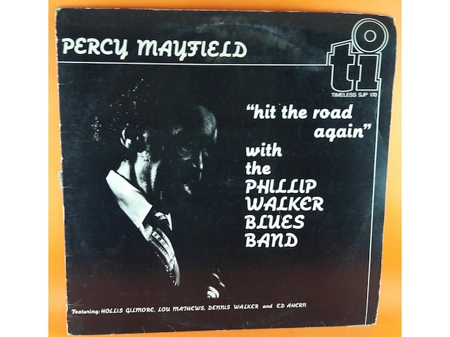 Percy Mayfield With The Phillip Walker Blues Band ,LP