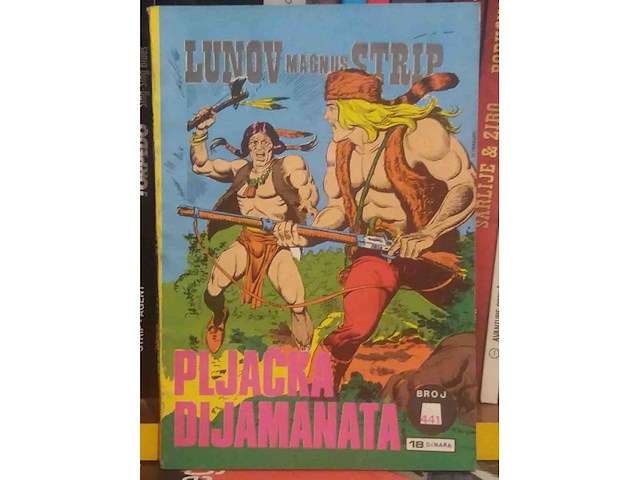 Lunov magnus strip 441 - Pljačka dijamanata - Blek