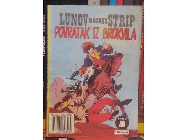 Lunov magnus strip 810 - povratak iz Brokvila - Blek