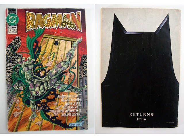 +++ Ragman - DC Comics 1992 - odličan +++
