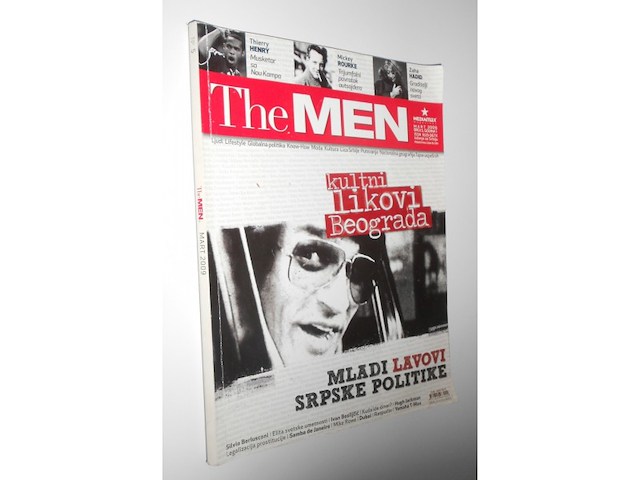 The MEN broj 5, mart 2009 - Kultni likovi Beograda