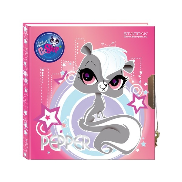 Dnevnik sa kljuÄiÄ‡em Littlest Pet Shop 135X135