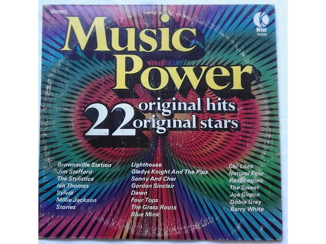 VARIOUS  -  MUSIC  POWER   ( U.S.A. Press )